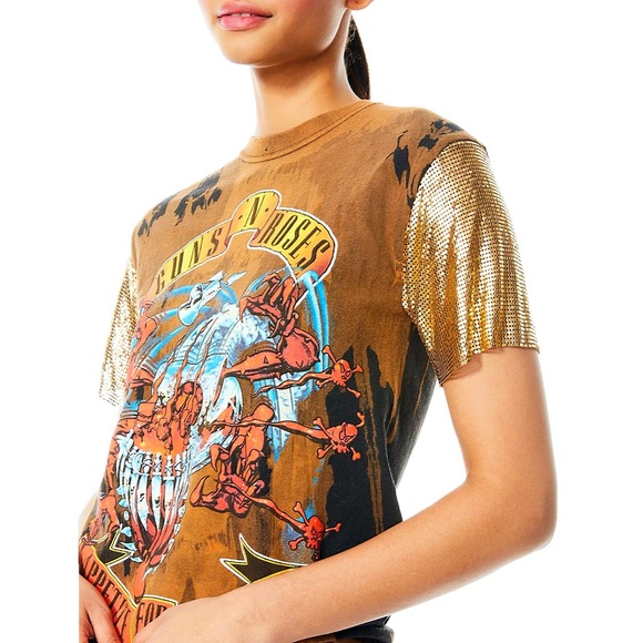 Alice + Olivia | Tops | Alice Olivia Tari Guns N Roses Graphic ...